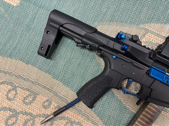 Fully Built Blue ARP9 Polarstar Jack PDW HPA | HopUp Airsoft
