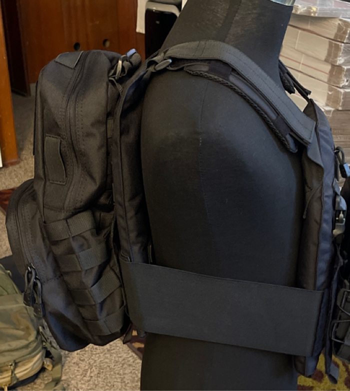 🔥SLICKSTER TACTICAL VEST ,CHEST RIG & BACKPACK (BLACK) | HopUp Airsoft