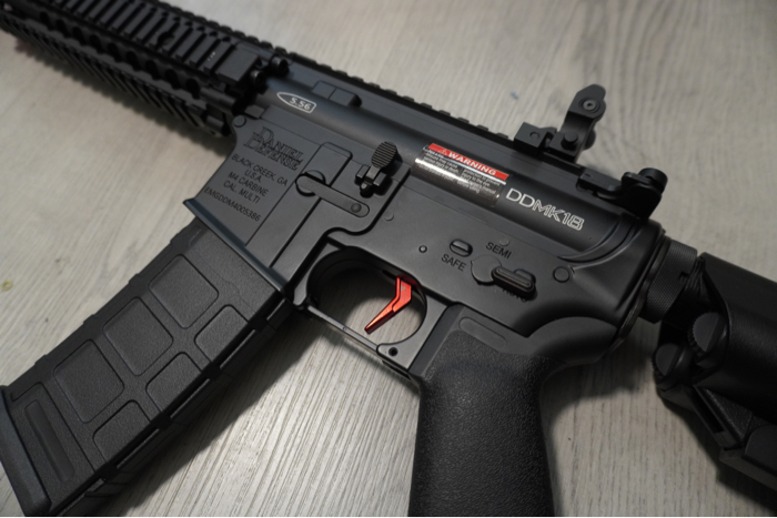 Daniel Defense DDM4 MK18 "Rage" DSG Pre-Built Airsoft AEG | HopUp Airsoft